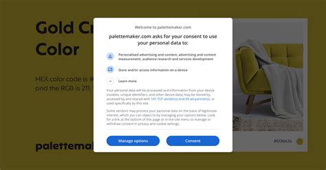 Gold Cmyk Color Hex D3ba34 Meaning And Live Previews Palettemaker