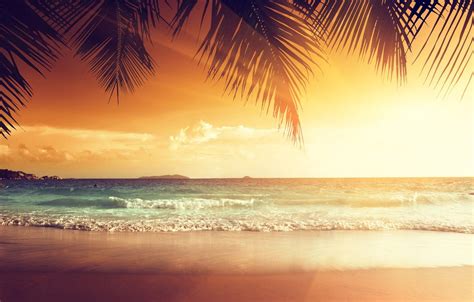 Summer Beach Sunset Wallpapers Wallpaper Cave