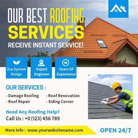 Roofing Flyer Ideas And Examples