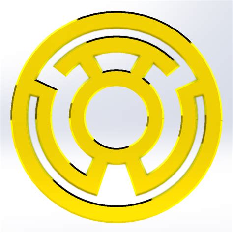 Dc Yellow Lantern Symbol