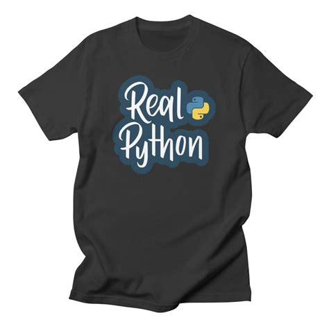 Real Python Merch Featuring Custom T Shirts Prints And More