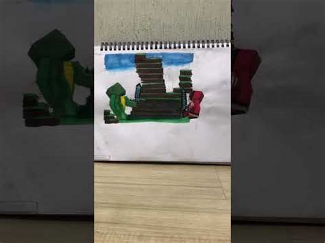 Drawing Mikey And Jj Minecraft Drawing Cartoon Youtube