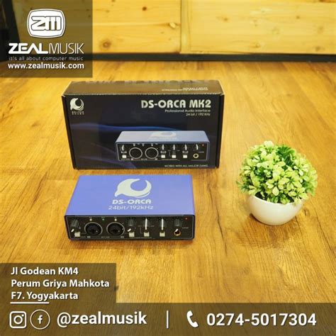 Jual Dolphin Sound Ds Orca Mk2 Usb Soundcard Audio Interface Zeal