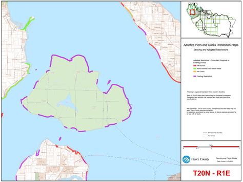 Ch 18s70 App J Water Access Facility Prohibition Maps Pierce