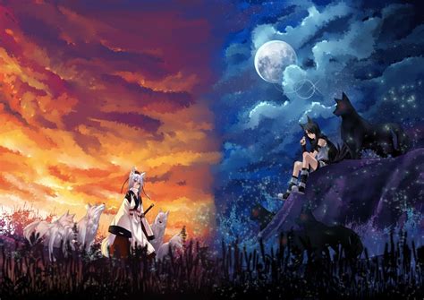 Inubashiri Momiji And Imaizumi Kagerou Touhou Drawn By Kokita Danbooru