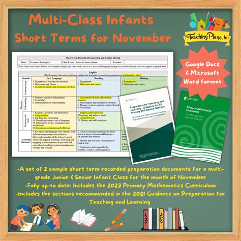 Term One In An Autism Class Teaching Plans Ireland