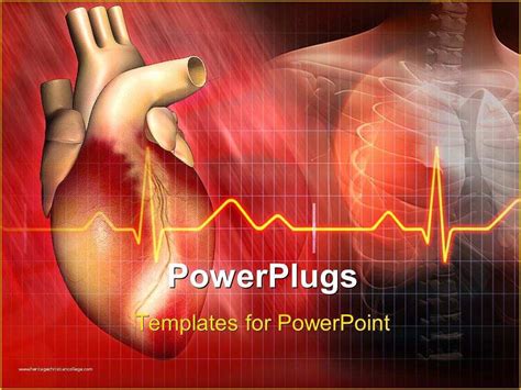 Free Ecg Powerpoint Templates Of Powerpoint Template Heart With