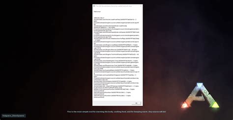 Ark Survival Evolved Fatal Error Fix Help R Ark