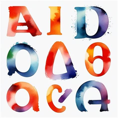 Alpha Vector Set White Background Isolated A High Quality Premium Ai