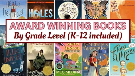 82 Award Winning Books By Grade Level Printable List