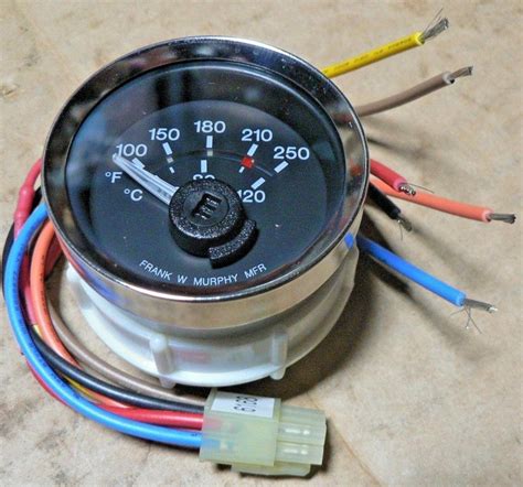 Murphy Temperature Switch Gage Egs21t 250 24 Eg Series — G Cor Automotive