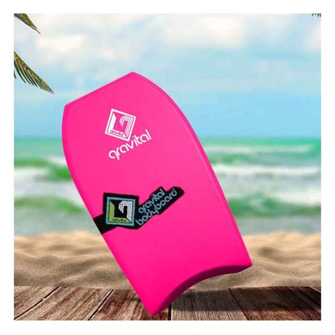 Bodyboard Compacto Para Nadar En Color Fucsia De 33 Generico