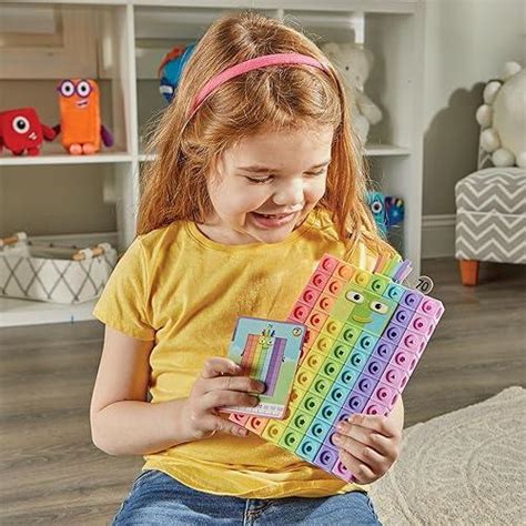 Hand2mind Numberblocks Heroes With Zeroes Mathlink Cubes Activity Set