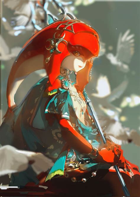 Mipha The Legend Of Zelda And 1 More Drawn By Redum4 Danbooru