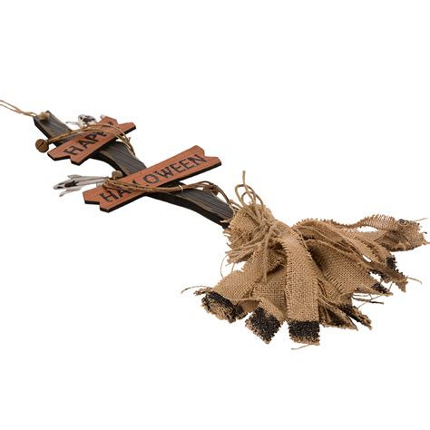 The Holiday Aisle® Iron Wooden Broom Wall Decor And Reviews Wayfair