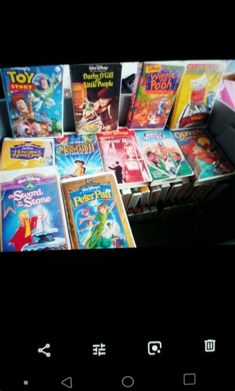 Walt Disney Vhs Movies Original Some Blk Diamond On Carousell