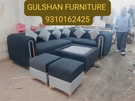 Corner L Shape Hall Sofa Set At ₹ 40000set U Shaped Sofa Set In New