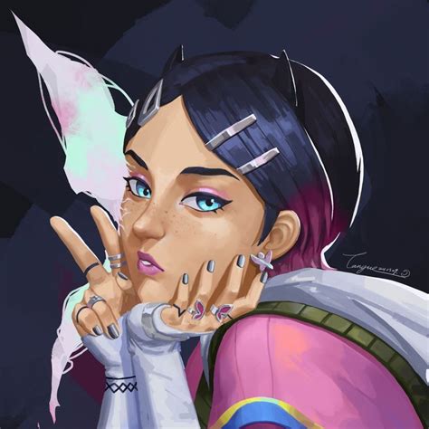 Clove Valorant Follow For More Valorant Creations 💜🩷 Character Art