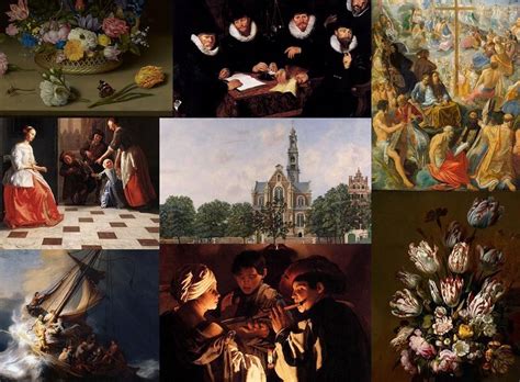 Golden Dutch Age Painting Artblr
