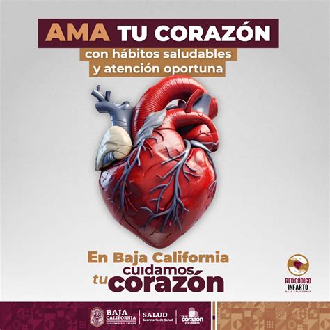 🫀¡ama Tu CorazÓn Secretaría De Salud De Baja California