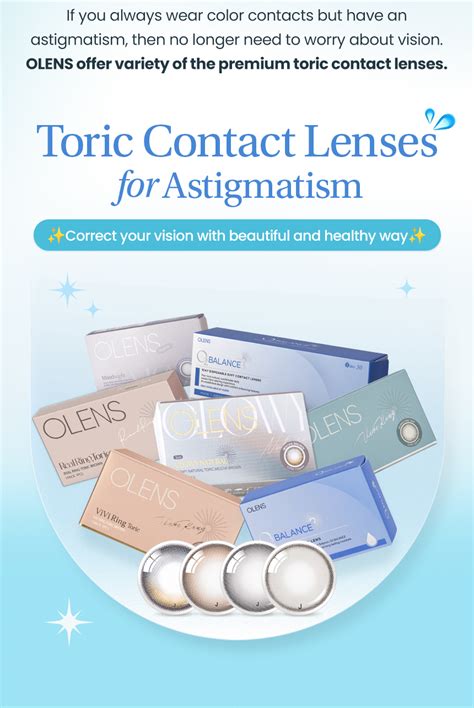 Toric Contact Lenses For Astigmatism Olens