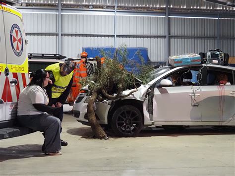 Mock Crash Demonstration Helps Young Drivers To Not Become Road