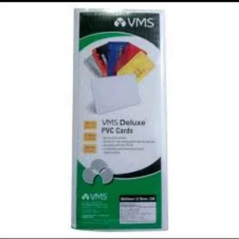 White Vms Pvc Card At ₹ 920 In Kanpur Id 2850047999788