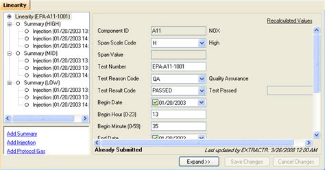 Add Edit QA Certification Test Data