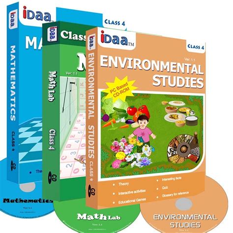 Class 4 Educational Cds Combo Idaa