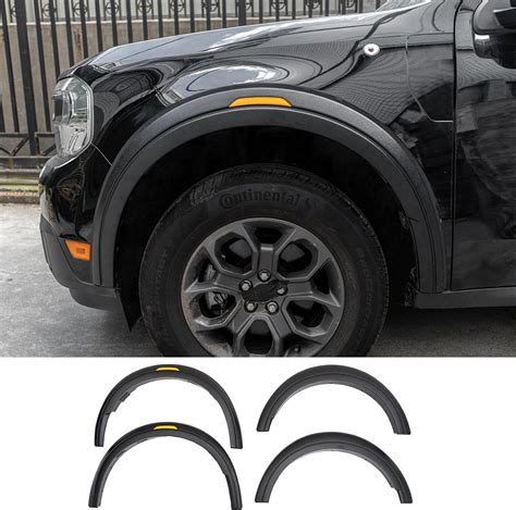 Fender Flares Compatible With 2022 2025 Ford Maverick Front And Rear