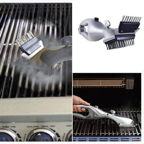 Stainless Steel Bbq Cleaning Brush Tohittheroad