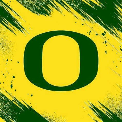 Oregon Ducks Logo Black Wallpaper