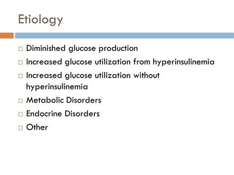 Ppt Neonatal Hypoglycemia Powerpoint Presentation Free Download Id