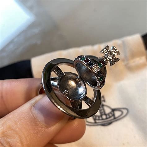 Vivienne Westwood Orb Ring Can Fit A Small Pill Depop