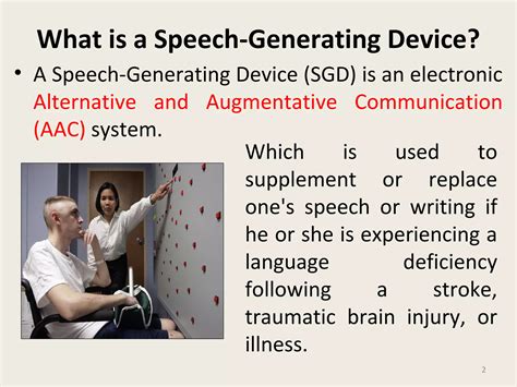 Speech Generating Device Ppt