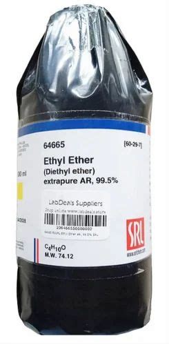 1 L Analytical Grade Ethyl Ether Ar 9950 99 At ₹ 4640litre In