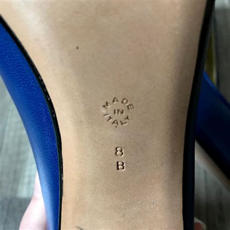 Walter Steiger Cobalt Stacked Pump Size 8 Made In Depop