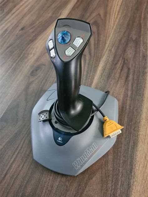 Logitech Wingman Extreme Digital 3d Pc Flight Stick Retro 15 Pin