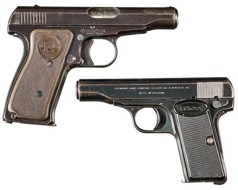 Fn Browning Model 1910 And Remington Model 51 380 Acp Pistols Sold At
