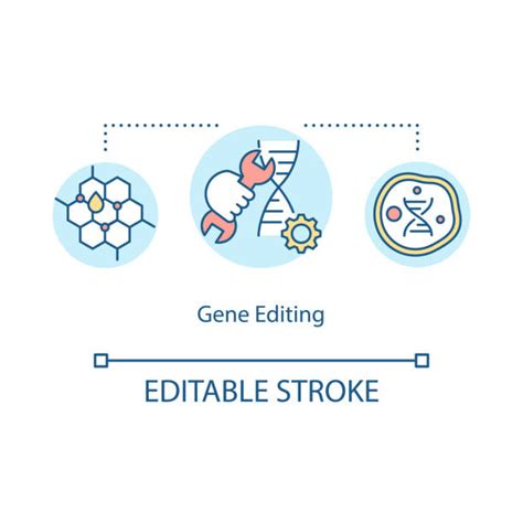 420 Gene Editing Technology Stock Illustrations Royalty Free Vector