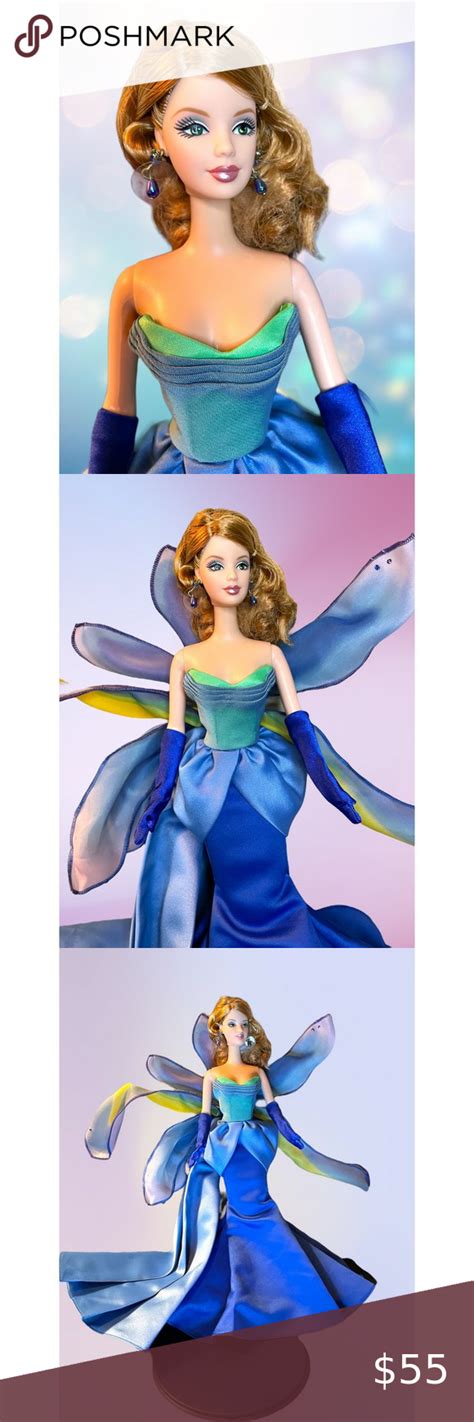 2000 Mattel Barbie The Iris Collector Doll Flowers In Fashion Doll