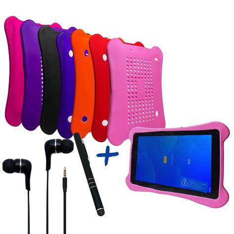 Capa Infantil Emborrachada P Tablet 9 Polegadas Fone Caneta Touch Shopee Brasil
