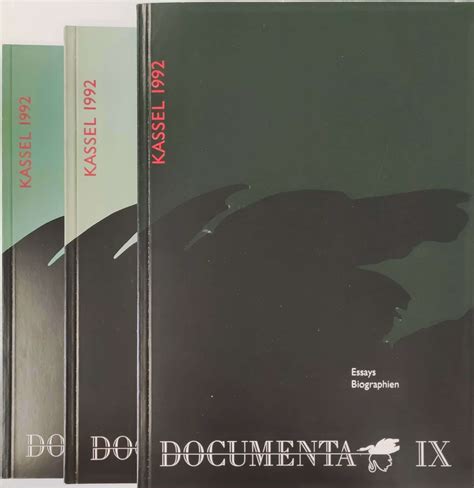 Documenta Ix Kassel 13 Juni 20 September 1992 Museo De Arte Contemporáneo Helga De Alvear