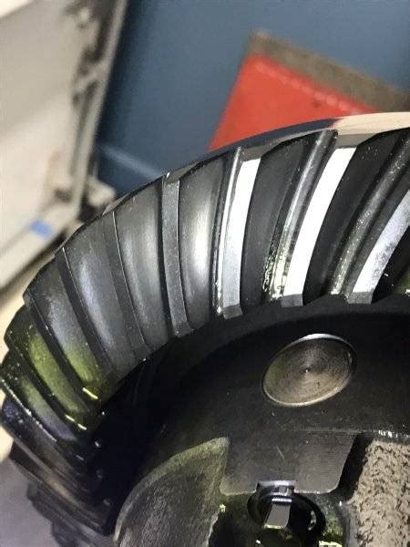 Pulled Differential Again Photos Of Gear Tooth Pattern So Far For B Bodies Only Classic Mopar