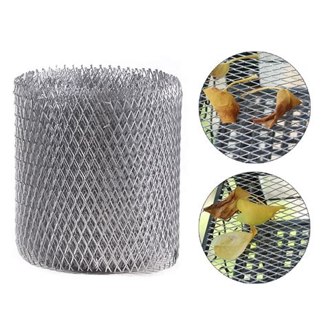 Gutter Guard Leaf Guards For Gutters Aluminum 6 Inch X 20 Feet Leaf