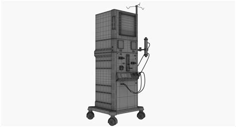 Dialysis Machine 3d Model 54 Max 3ds Fbx Obj Free3d