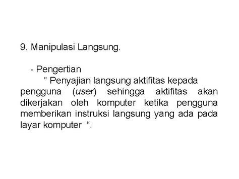 Pertemuan 3 Ragam Dialog Ragam Dialog Dialoque Style