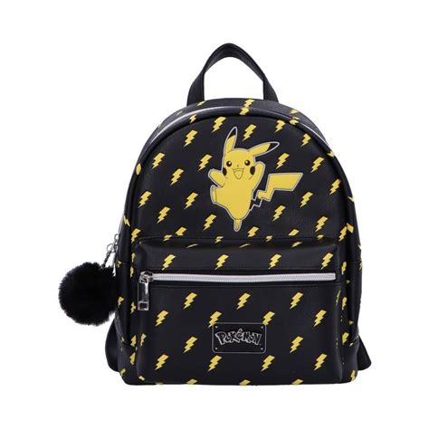 Pokemon Pokémon Pikachu Lightning Backpack In Black Preorder Merchoid Uk
