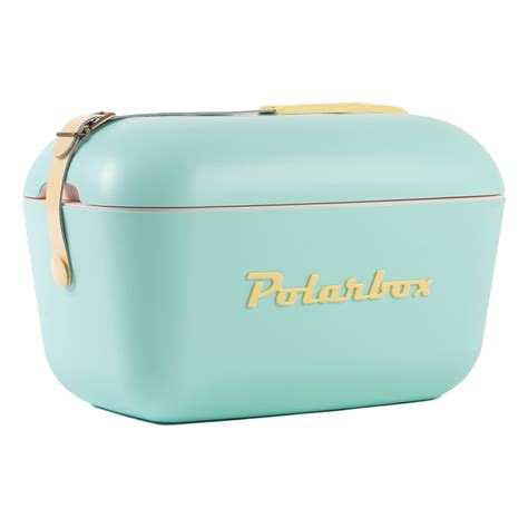 Polarbox Cool Box With Coloured Handle Green Water Smallable