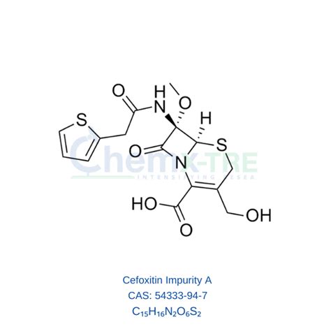 Cefoxitin Impurity A Chemxtree Standards